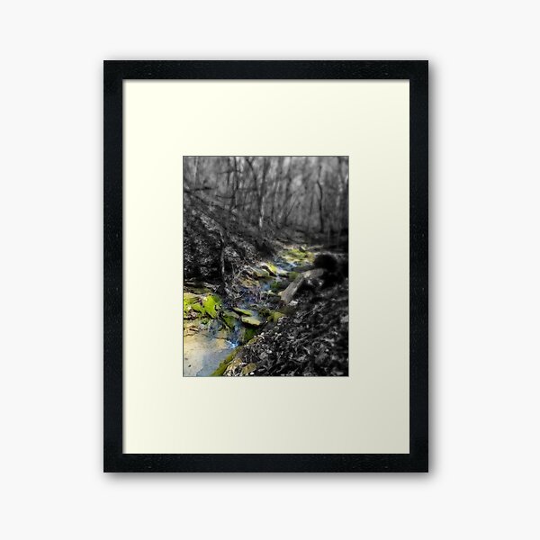 "Babbling Brook of Color" Framed Art Print for Sale by N8istry | Redbubble