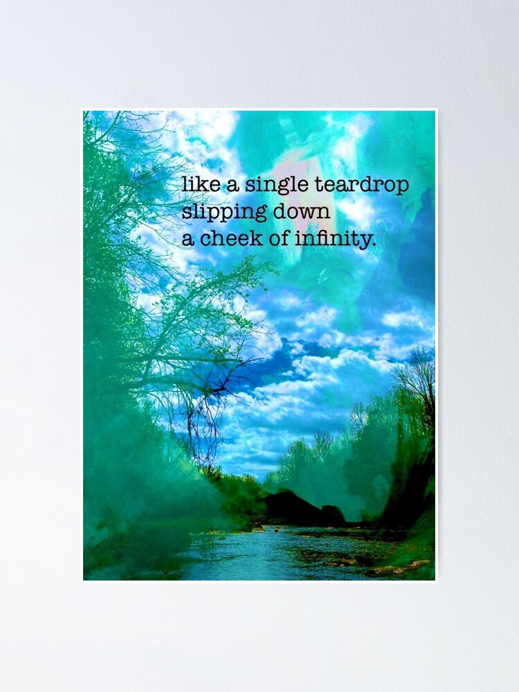 "Love Poem Meets Abstract Art Collage " Poster for Sale by JwsurrealArt ...