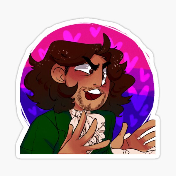 "Alex Pride!" Sticker for Sale by Midnigtartist | Redbubble