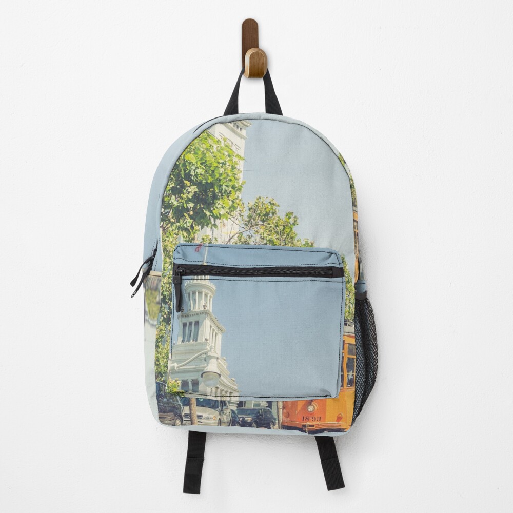 San Francisco Ferry Building, Embarcadero, Port Of San Francisco,Backpack