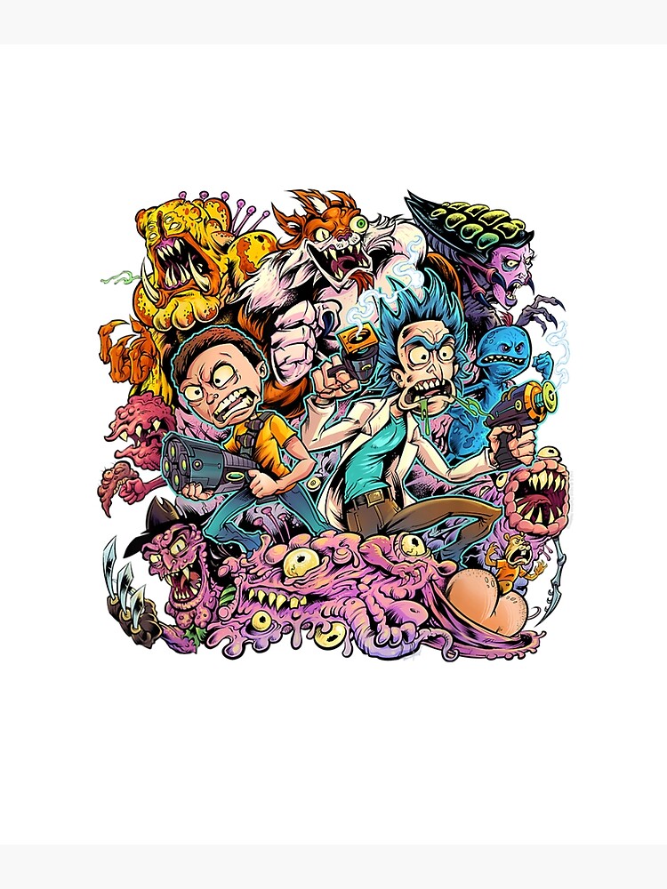 "Vintage Rick Sanchez 90s and 80s Style" Poster for Sale by Popesart ...