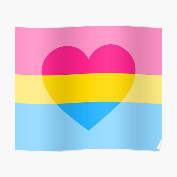 "Panromantic Flag" Poster for Sale by kiippers | Redbubble