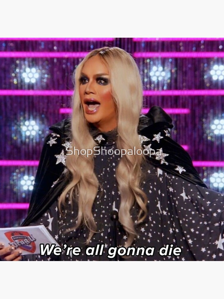 "Raja Gemini - Drag Witch- RuPaul’s Drag Race All Stars 7" Sticker for ...