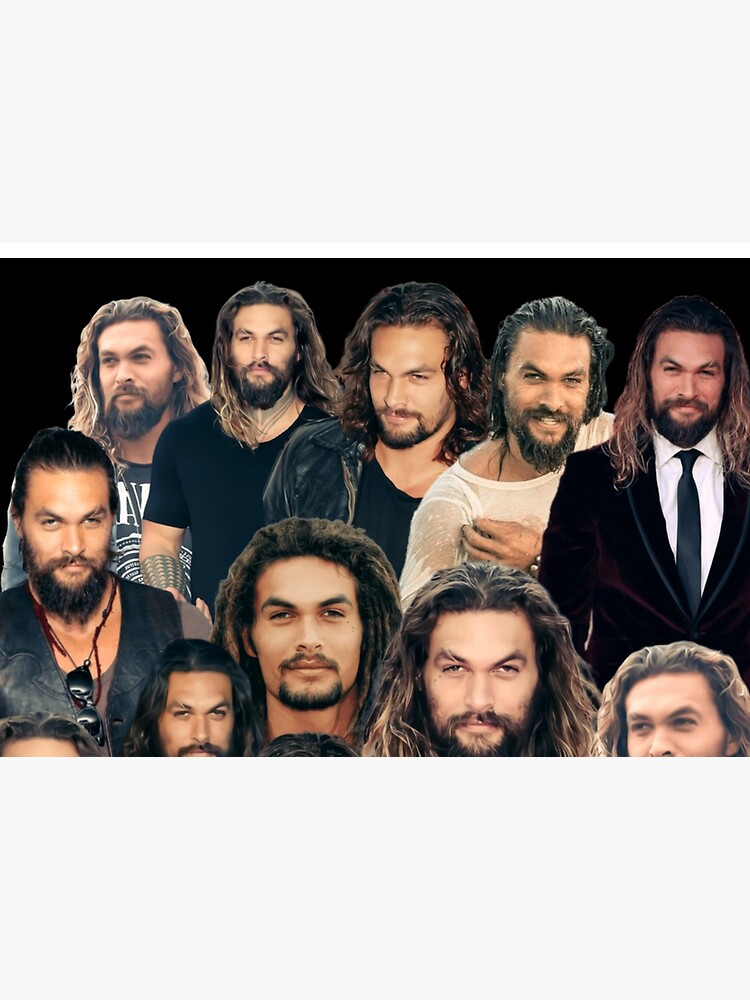 "Jason Momoa, ORIGNAL Willow Days, Jason Momoa Collage" Mask for Sale ...