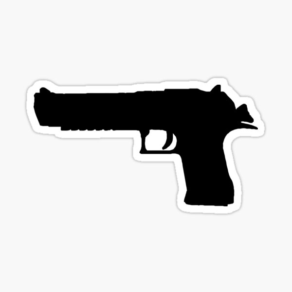 "Desert Eagle" Sticker for Sale by Borko-Bre | Redbubble