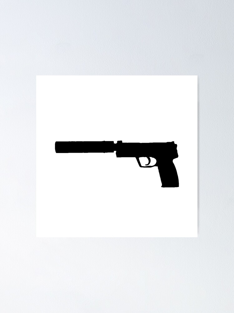 "USP-S" Poster for Sale by Borko-Bre | Redbubble