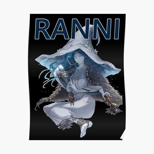 Poster « Ranni la sorcière d'Elden Ring Anime Art », par ContTraders ...