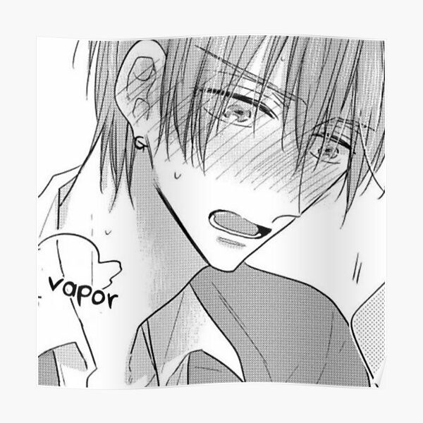 Yaoi Anime Cute Face Poster For Sale By Food4u Redbubble
