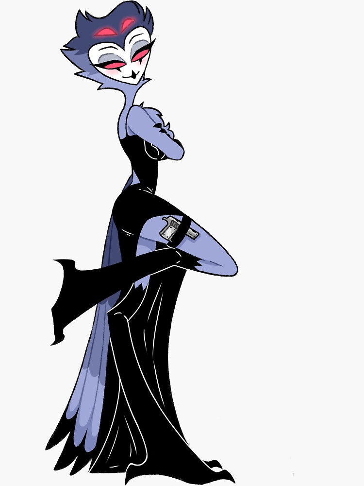 "Stolas in a dress" Sticker for Sale by Alienali-Art | Redbubble