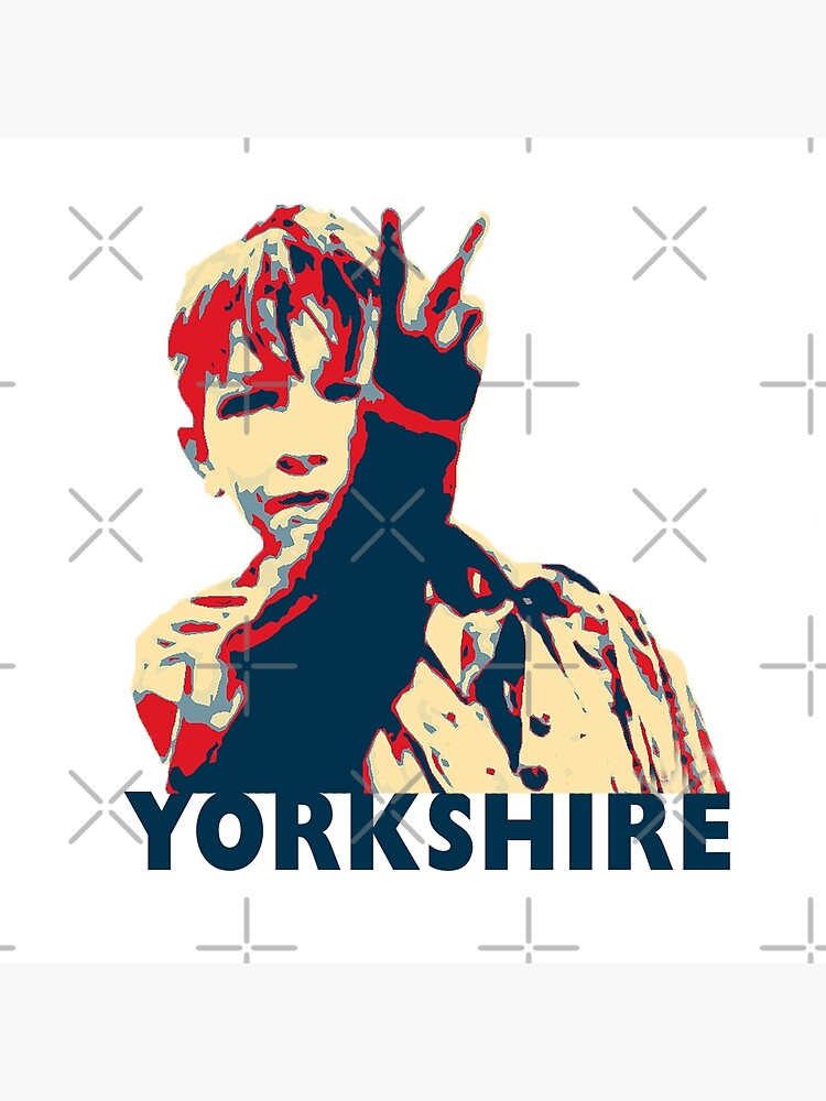 "Yorkshire Bred Kes two fingers retro Great Britain union Jack hope ...