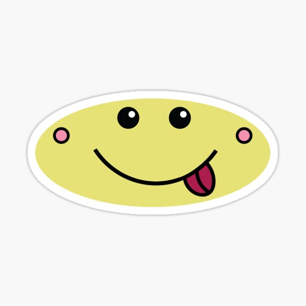"Cute Smiley Face" Sticker for Sale by LunaDeTinta | Redbubble