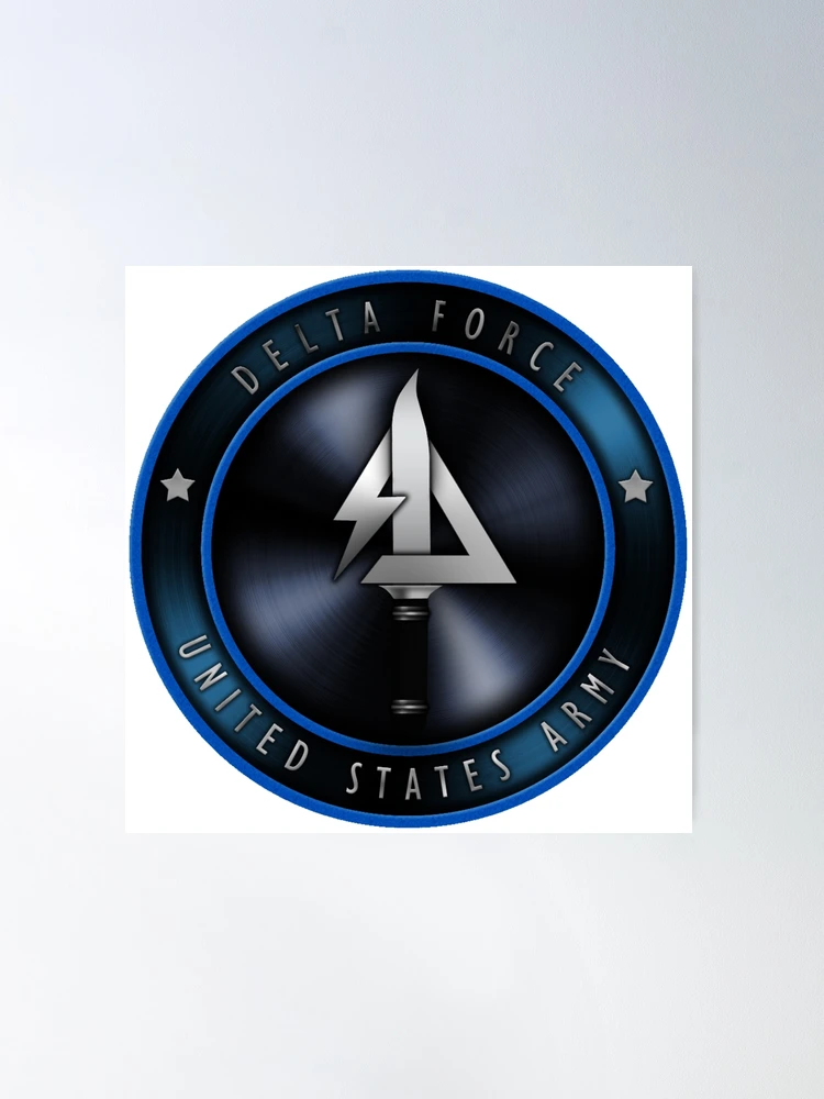 Symbole De La Force Delta Delta Force Logo" Poster For Sale By
