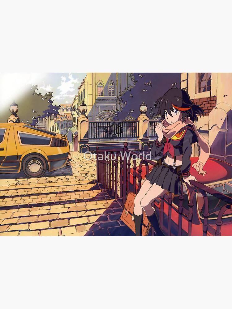 "Ryuko Matoi kill la kill art" Sticker for Sale by OtakuWord | Redbubble