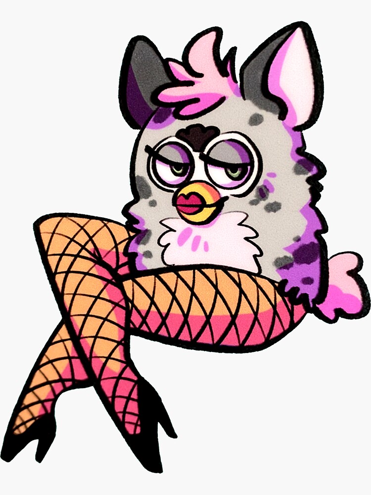 "Sexy Furby Vinyl" Sticker for Sale by DIANA402 | Redbubble