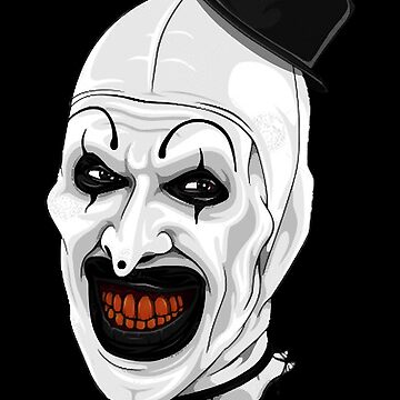 "Art the clown " Sticker for Sale by TammyWrig14399 | Redbubble