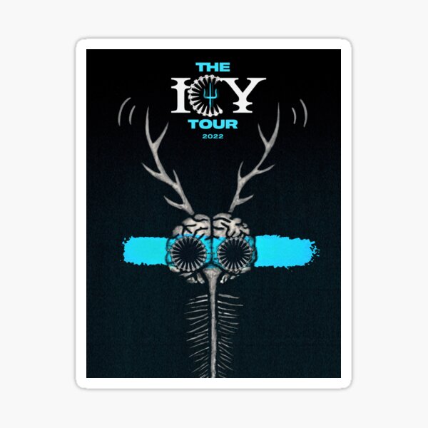 "Icy Tour 2022" Sticker for Sale by carolyn-terry | Redbubble