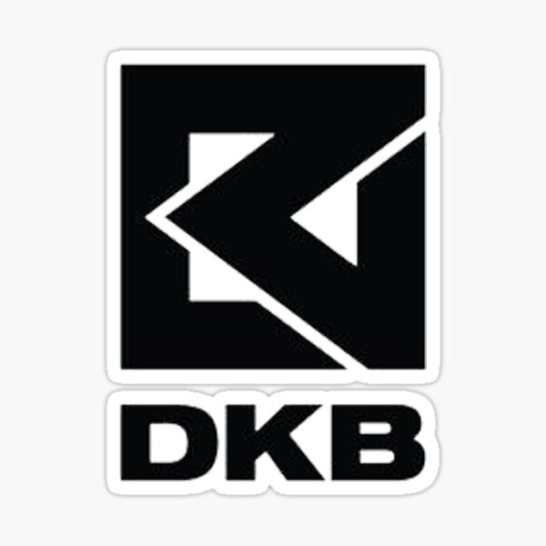 "DKB Logo" Sticker for Sale by Know-Yourself1 | Redbubble
