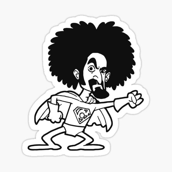"CAPAREZZA - RAPPER" Sticker for Sale by CaitlynMarks | Redbubble