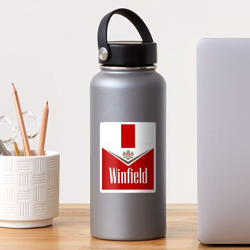 "WINFIELD RED" Sticker for Sale by mooseytapeworm | Redbubble