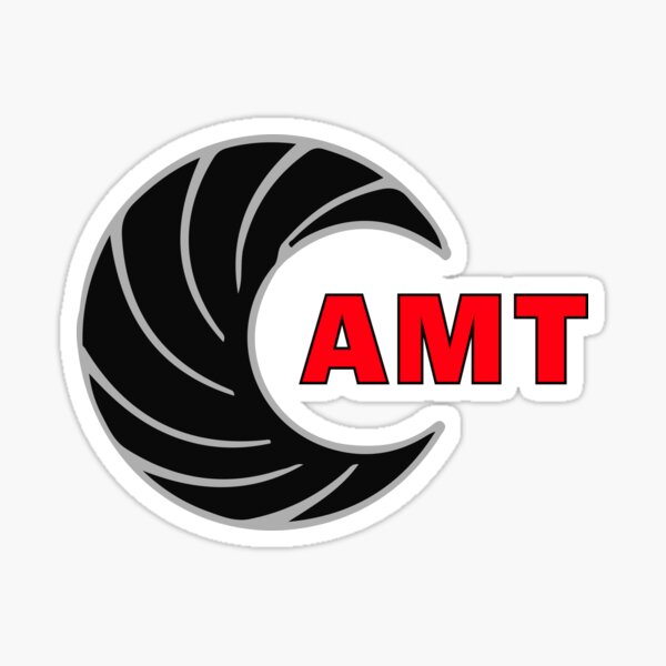 "AMT Firearms - Defunct Company" Sticker for Sale by PixelBuilder ...