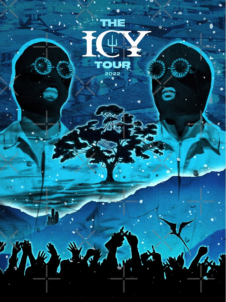 "The Icy Tour 2022" Sticker for Sale by john-gambrel | Redbubble