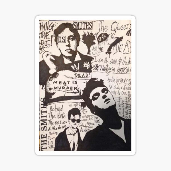 "Meat is Murder" Sticker for Sale by Batemane | Redbubble