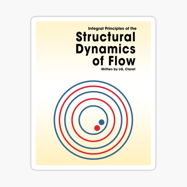 "Structural Dynamics of Flow, Patriot inspired art" Sticker for Sale by ...