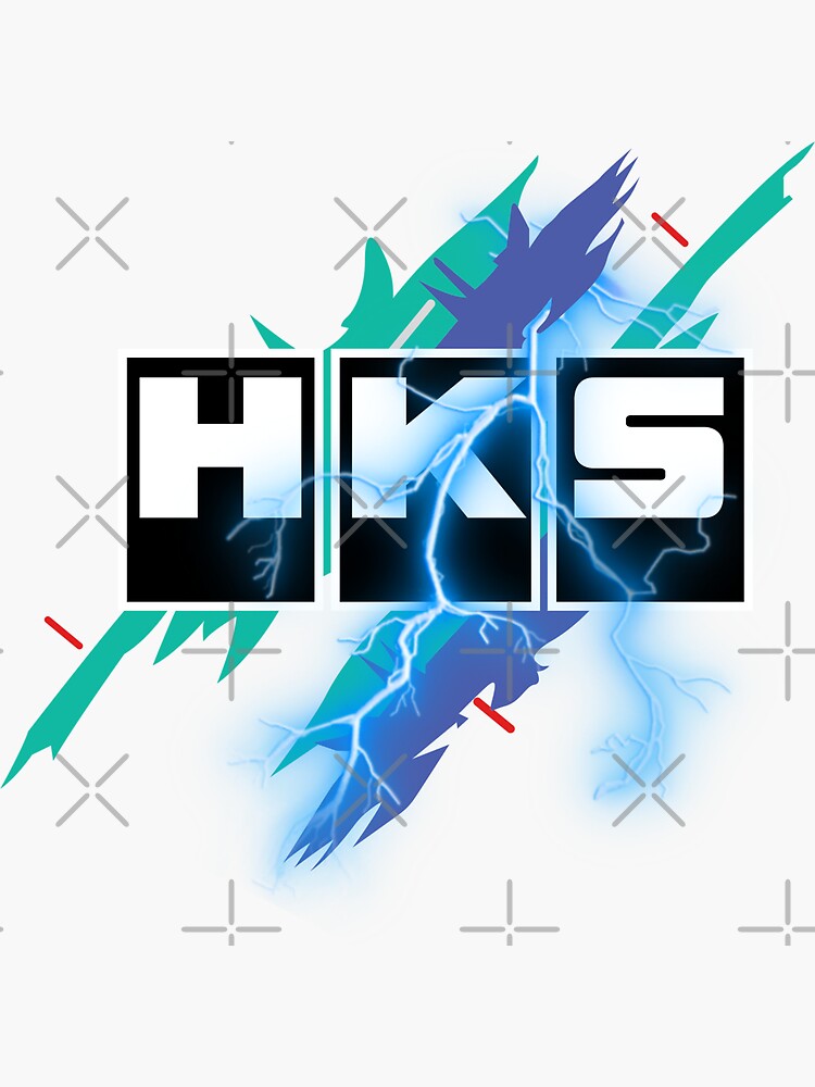 "HKS Logo Vintage" Sticker for Sale by Eraiszaretuiok | Redbubble