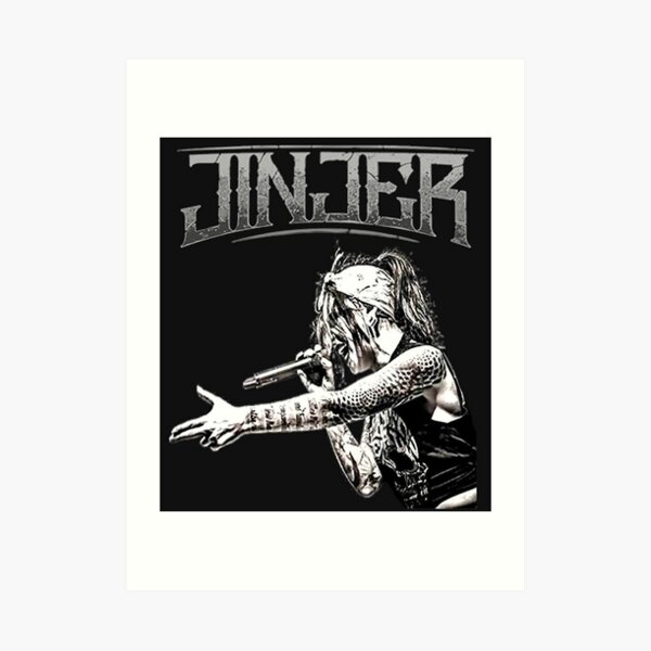 "Jinjer Merch Jinjer Logo" Art Print for Sale by Wict1967 | Redbubble