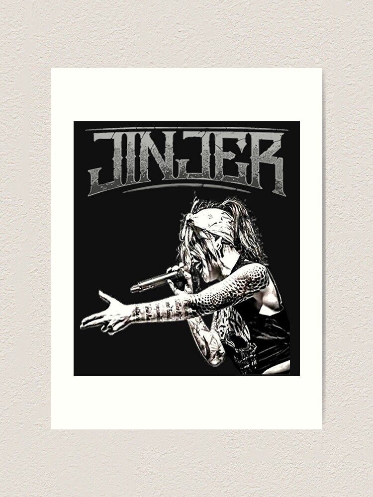 "Jinjer Merch Jinjer Logo" Art Print for Sale by Wict1967 | Redbubble