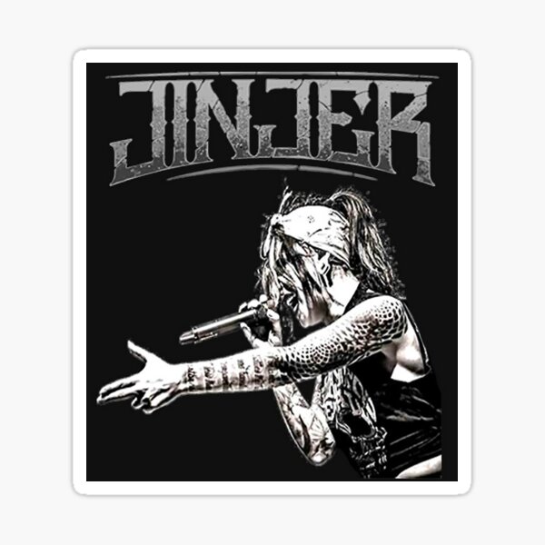 "Jinjer Merch Jinjer Logo" Sticker for Sale by Wict1967 | Redbubble