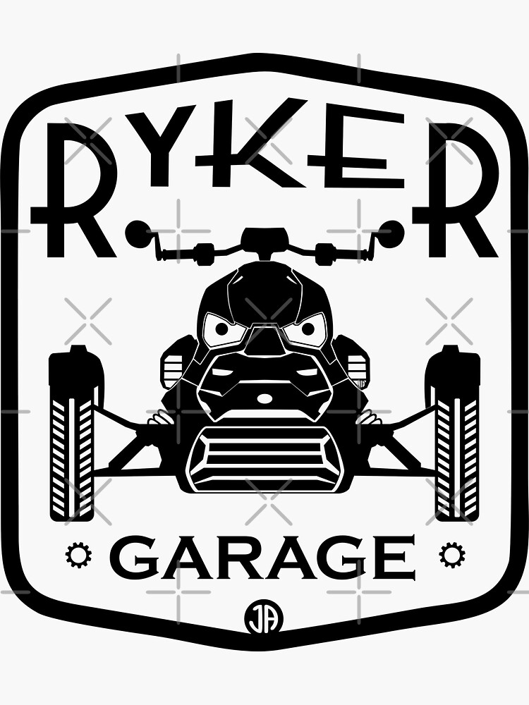 "Can-Am Ryker Garage" Sticker for Sale by Julio Aburto | Redbubble