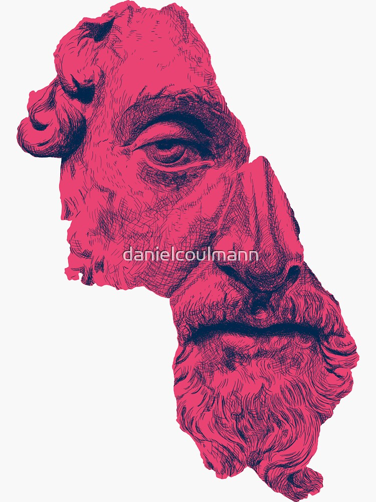 "MARCUS AURELIUS ANTONINUS AUGUSTUS / prussian blue / vivid red ...