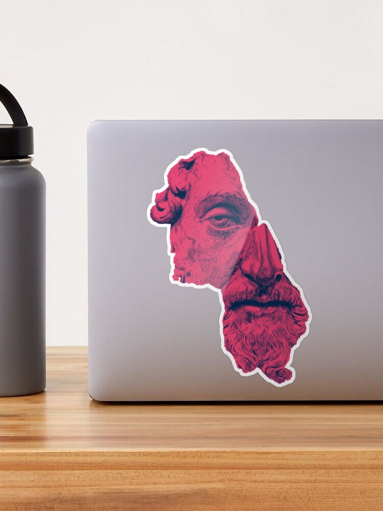 "MARCUS AURELIUS ANTONINUS AUGUSTUS / prussian blue / vivid red ...