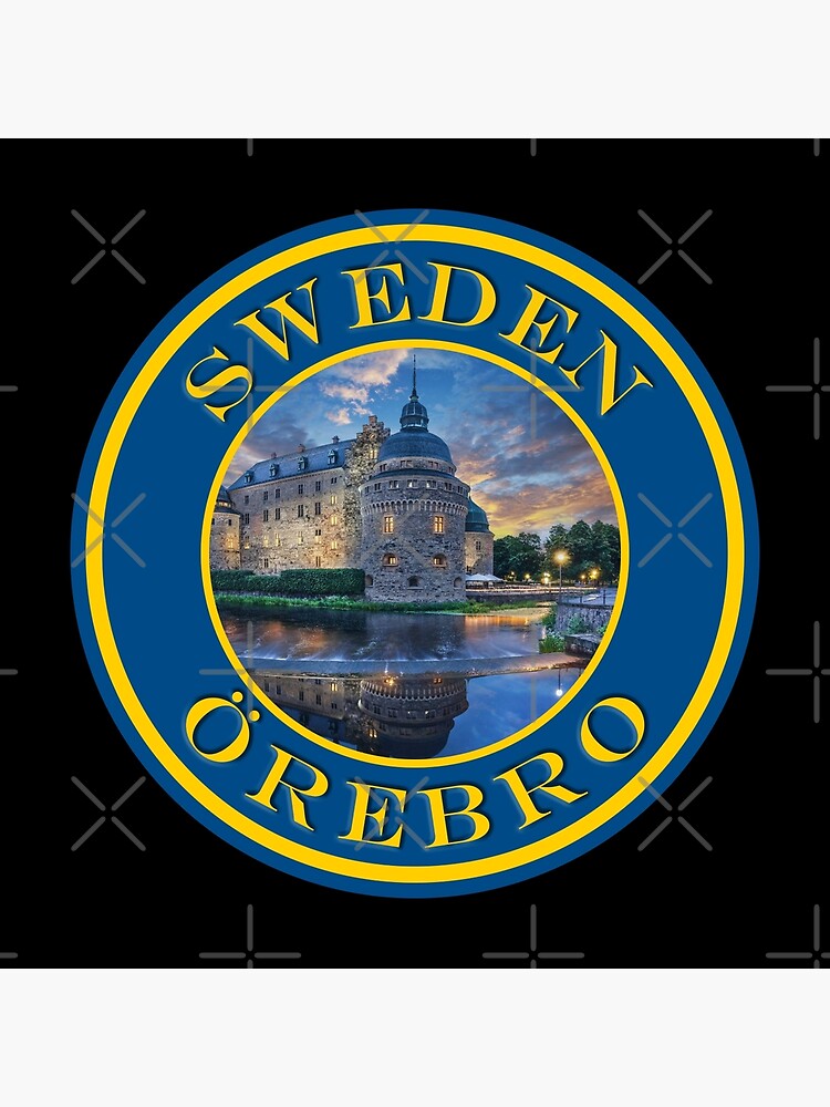 "Sweden Örebro Fortress Castle - Passport Stamps Collection" Poster for Sale by CelticTarot ...