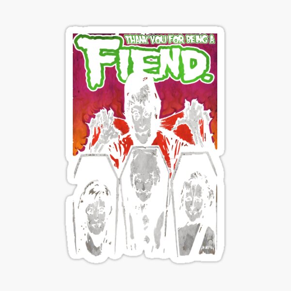 "Thank you for being a fiend " Sticker for Sale by Christoph87495 ...