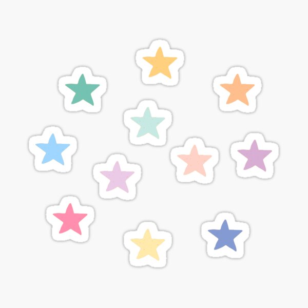 "cute stars" Sticker for Sale by Sim293 | Redbubble