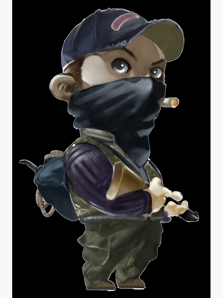 "Cartoon Scav - Escape From Tarkov" Poster for Sale by ContTraders ...