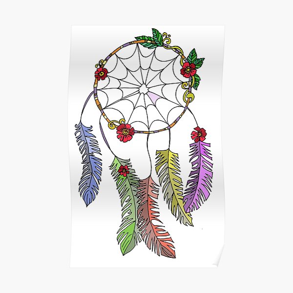 "dream catcher" Poster for Sale by KaterinaSan | Redbubble