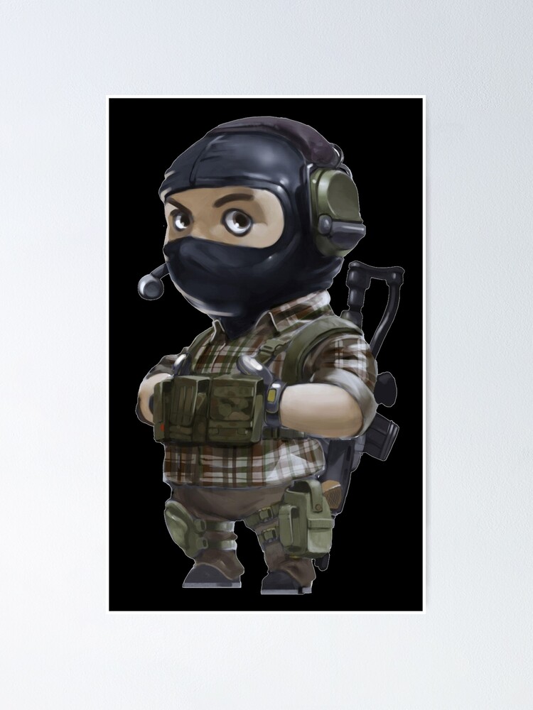 "Cartoon PMC - Escape From Tarkov" Poster for Sale by ContTraders ...