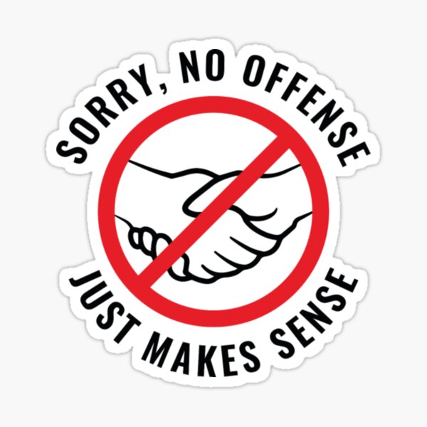 "Just Makes Sense" Sticker for Sale by DekoLpase | Redbubble