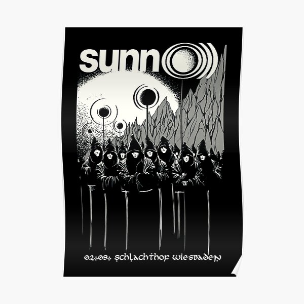 "Official Merchandise of Sunn O art " Poster for Sale by reginaimes ...