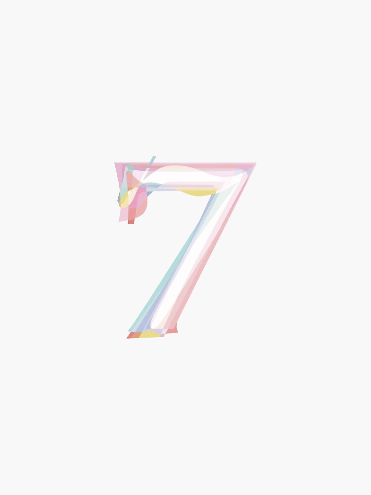 "BTS Map of the Soul 7 - Pastel Logo" Sticker for Sale by PeachieMilkCo ...