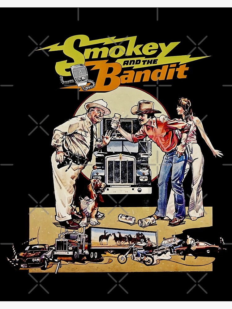 Smokey And The Bandit Movie 80s Classic Premium Matte Vertical Poster ...