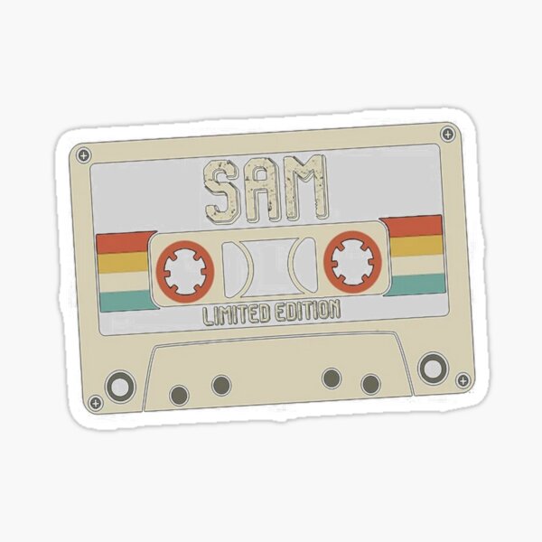 "tape sam" Sticker for Sale by CharlesCovingt | Redbubble