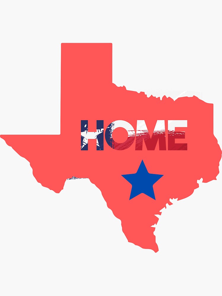 "Pure Texan, I Love Texas" Sticker for Sale by Ivy-si | Redbubble