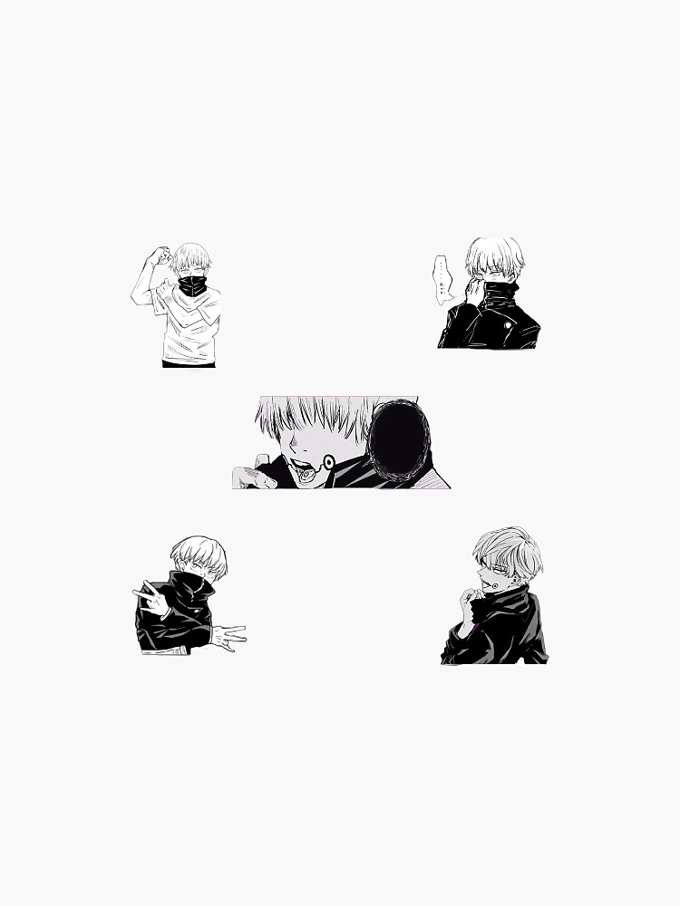 "Toge Inumaki Stickers ll jjk ll jujutsu kaisen" Sticker for Sale by ...
