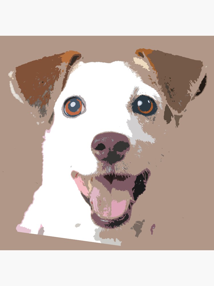"Jack Russell Terrier" Sticker for Sale by TheAnonOne | Redbubble
