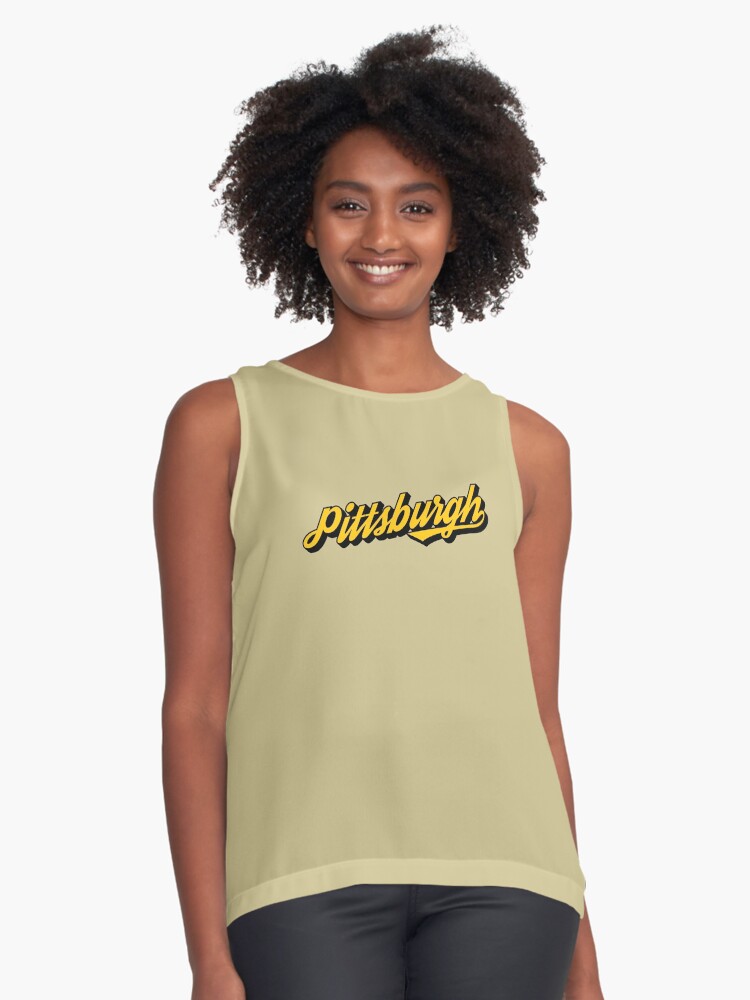 "Pittsburgh script" Sticker for Sale by Statim | Redbubble