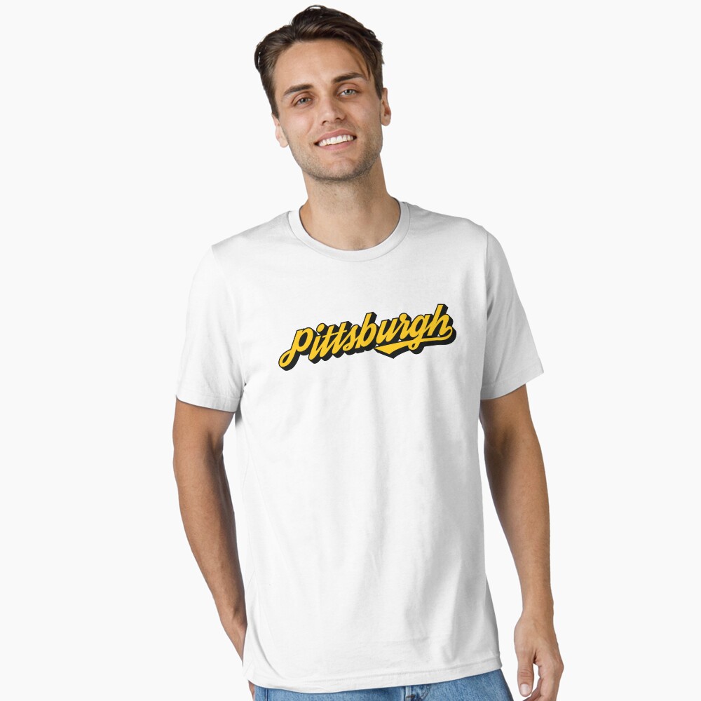 "Pittsburgh script" Sticker for Sale by Statim | Redbubble